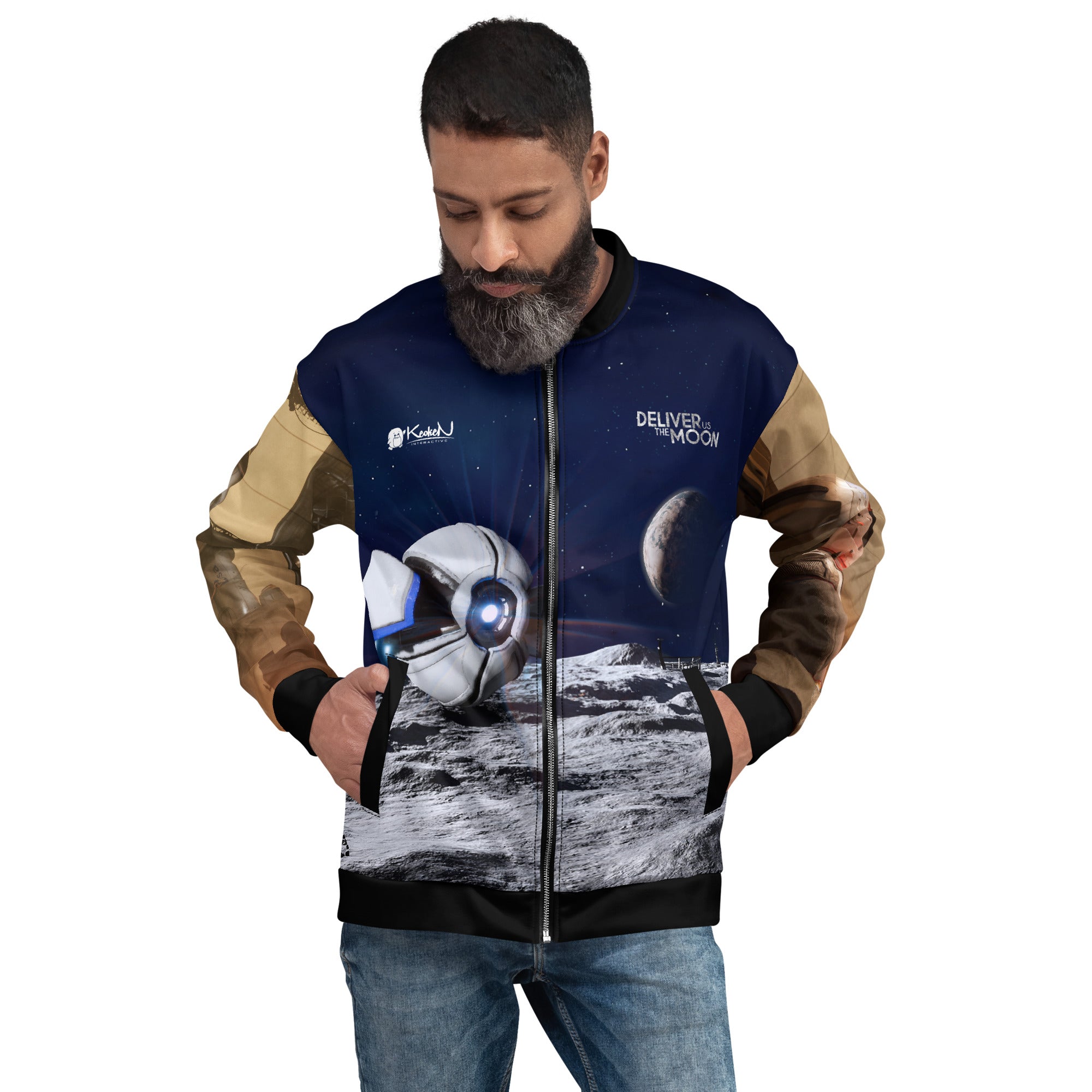 Deliver Us The Moon Bomber Jacket – Wired Productions